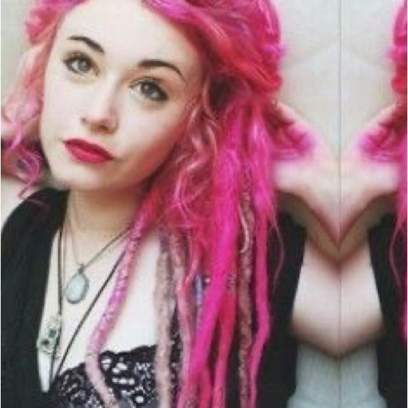 Accessories | Human Hair Latch Hook Rose Pink Dreadlocks For Sale ...